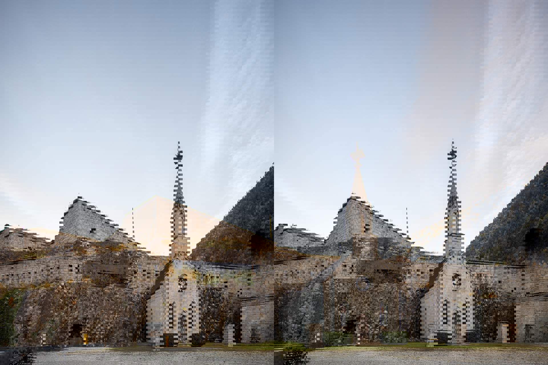 Franzensfeste fortress in Eisacktal, sights in Franzensfeste